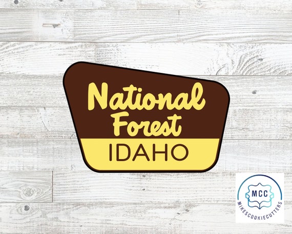 National Forest Park Sign Cookie Cutter | Etsy