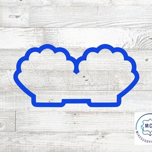 Seashell Sea Shell Bra Mermaid Cookie Cutter - Etsy