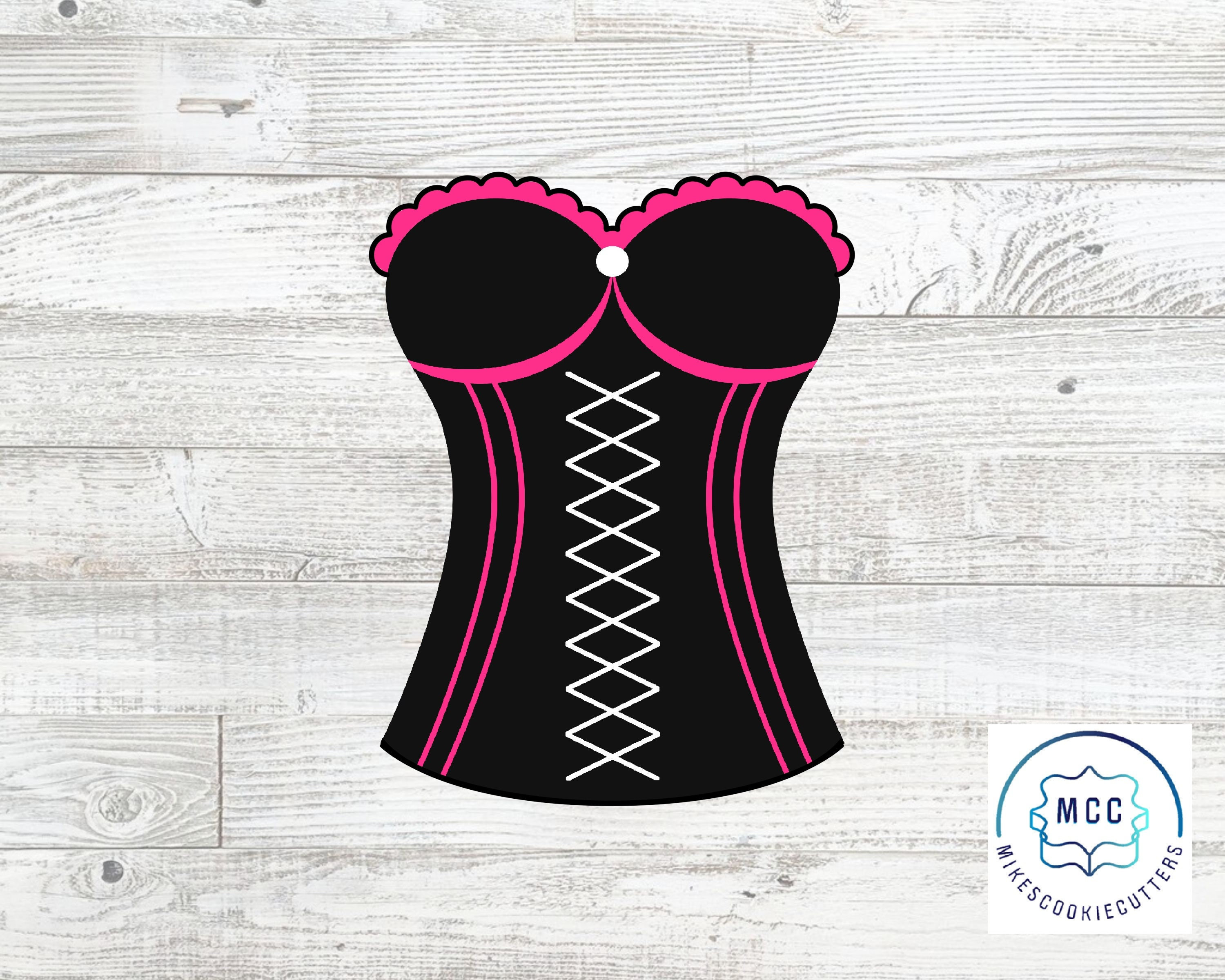 Craft Supplies & Tools Food & Fermenting Baking Lingerie Corset Cookie ...