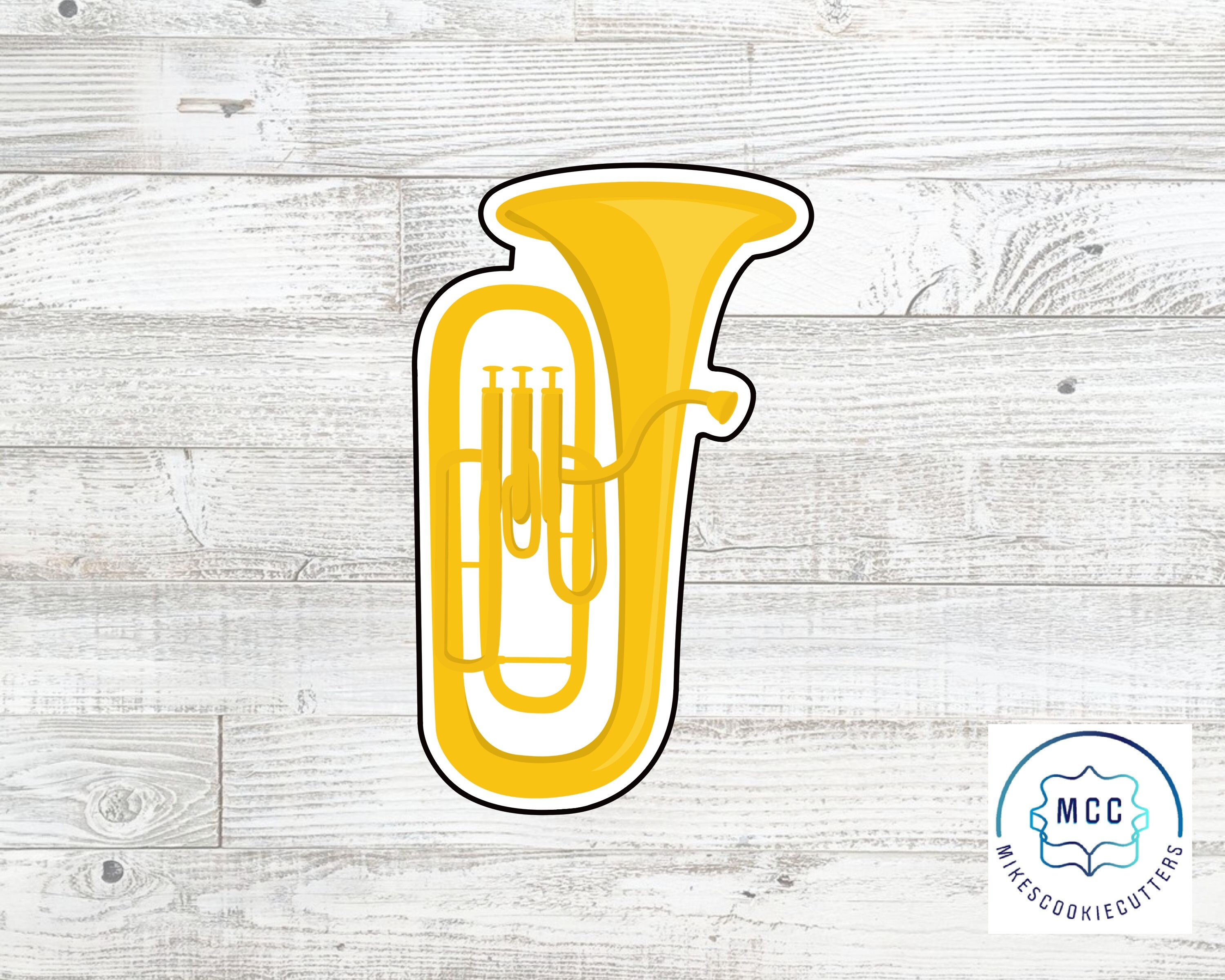 Cartoon Marching Tuba