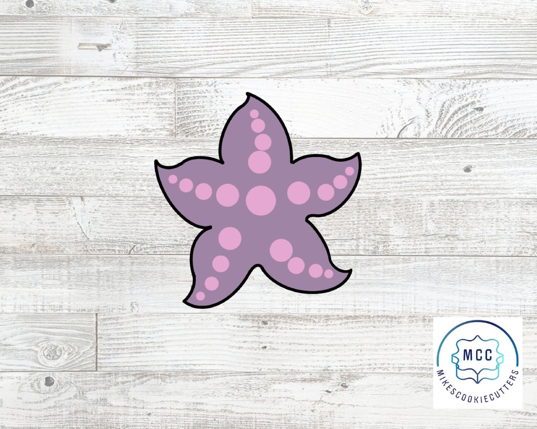 Starfish Star Fish Sea Shell Cookie Cutter - Etsy