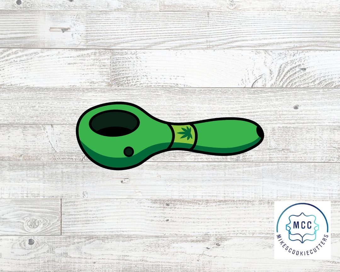 Marijuana Weed Pot Pipe Cookie Cutter 420 - Etsy