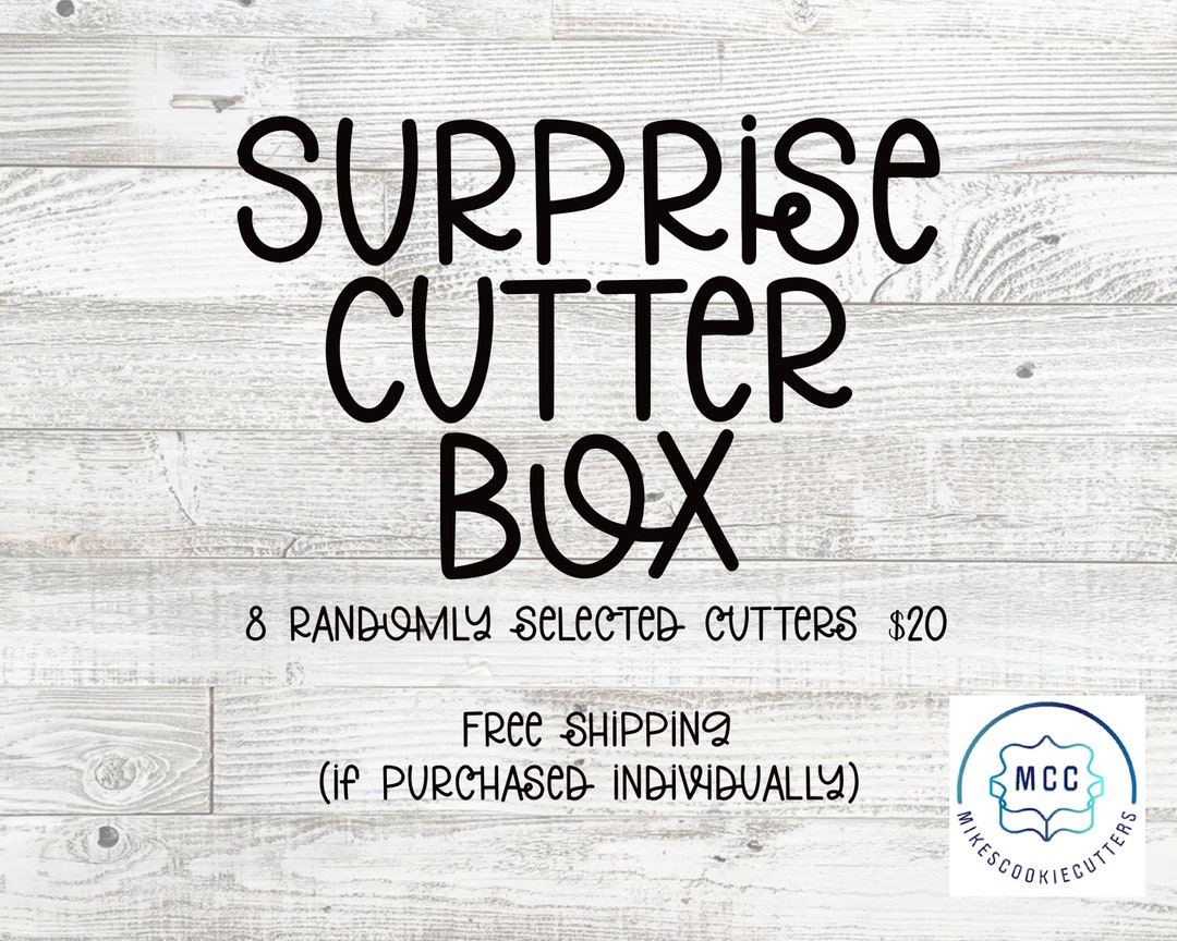 Surprise Cookie Cutter Box - Etsy