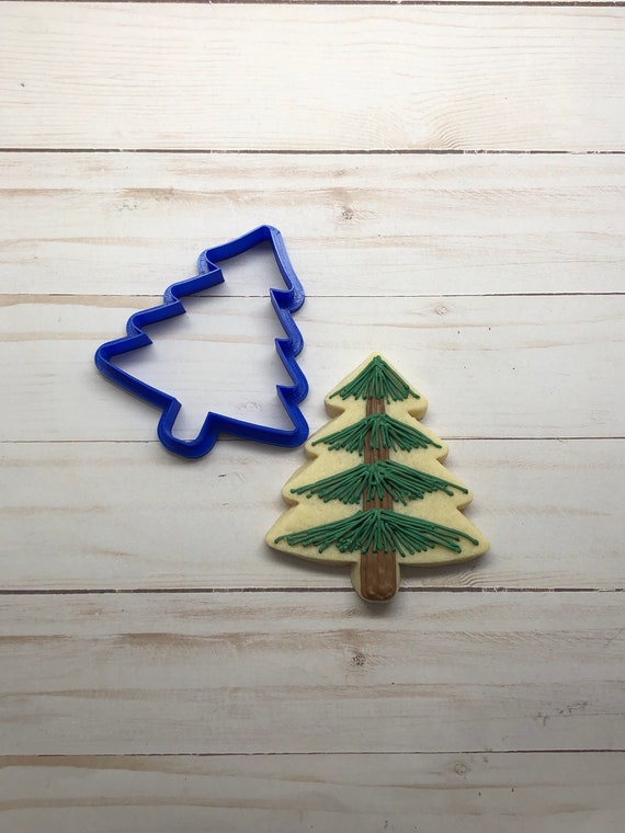 Woodland Pine Christmas Tree Cookie Cutter | Etsy