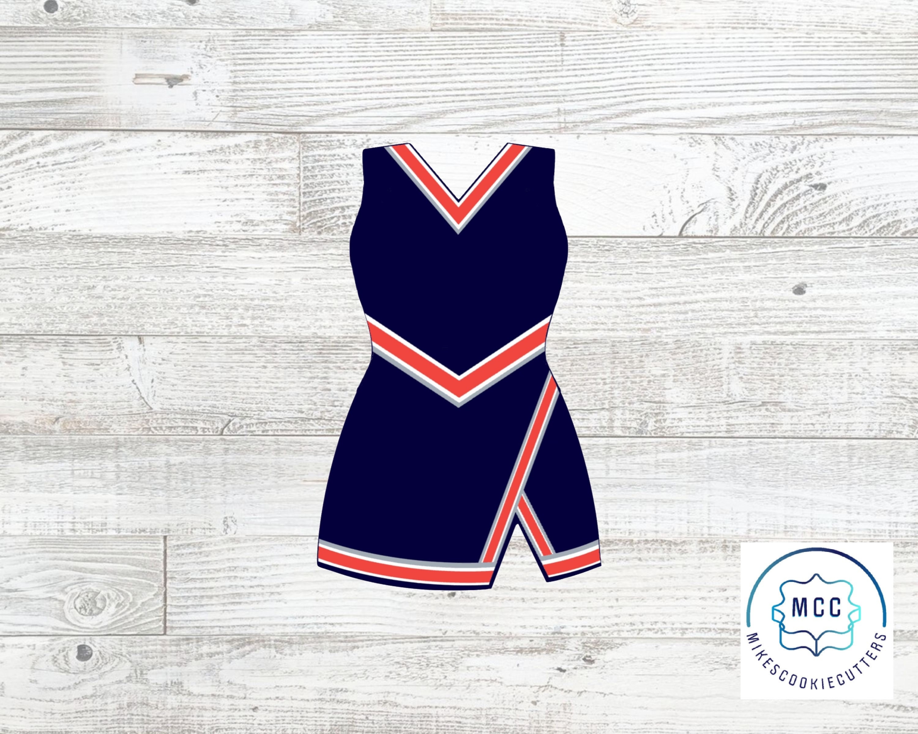 Cheer Cheerleading Uniform Cookie Cutter - Etsy