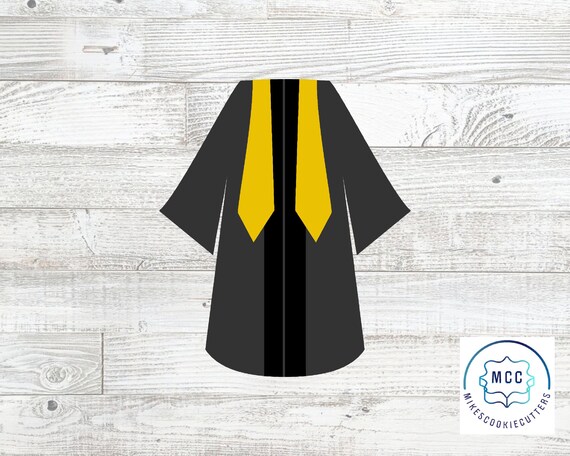 Graduation Gown Cookie Cutter - Etsy