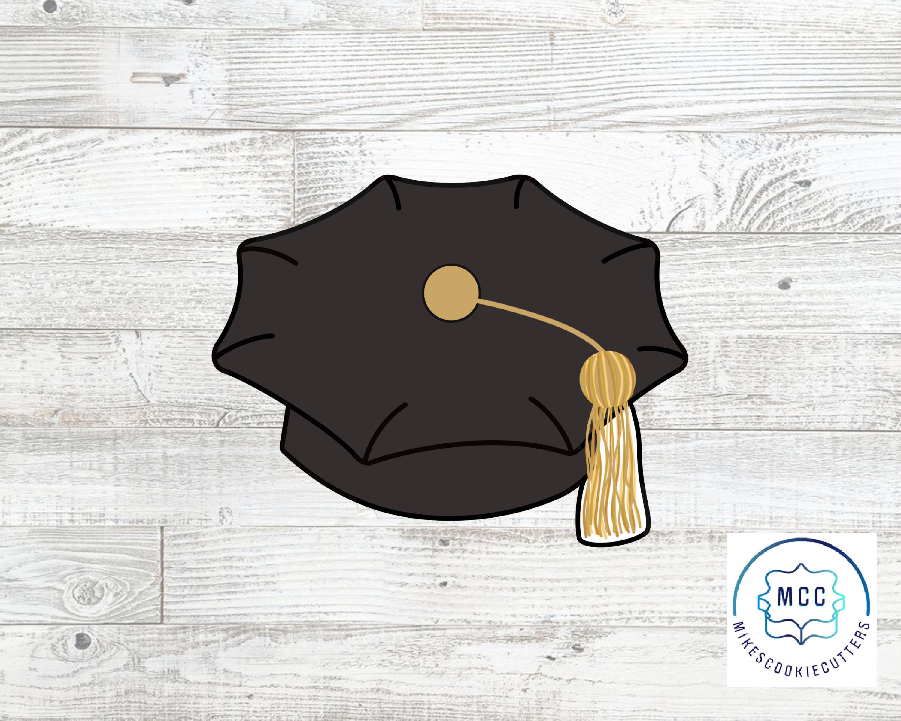 Doctoral Tam Graduation Cap Cookie Cutter - Etsy