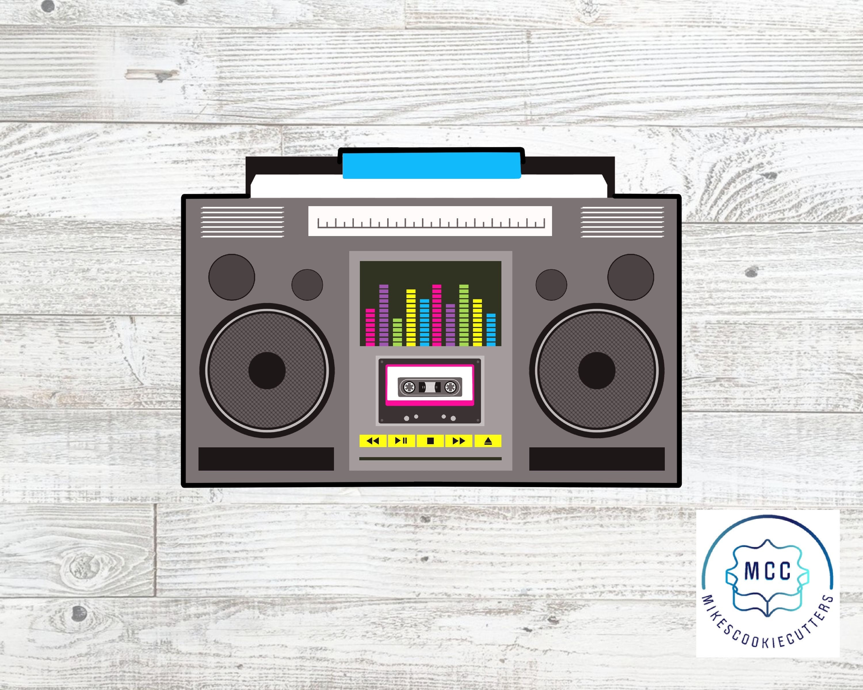 Boom Box Boombox Radio 80s Cookie Cutter - Etsy