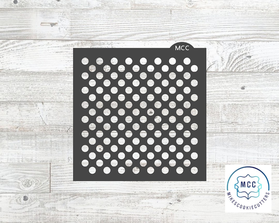 Medium Circles Stencil - Etsy