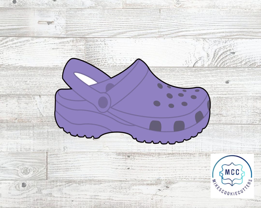 Clog Slip-on Shoe Cookie Cutter - Etsy