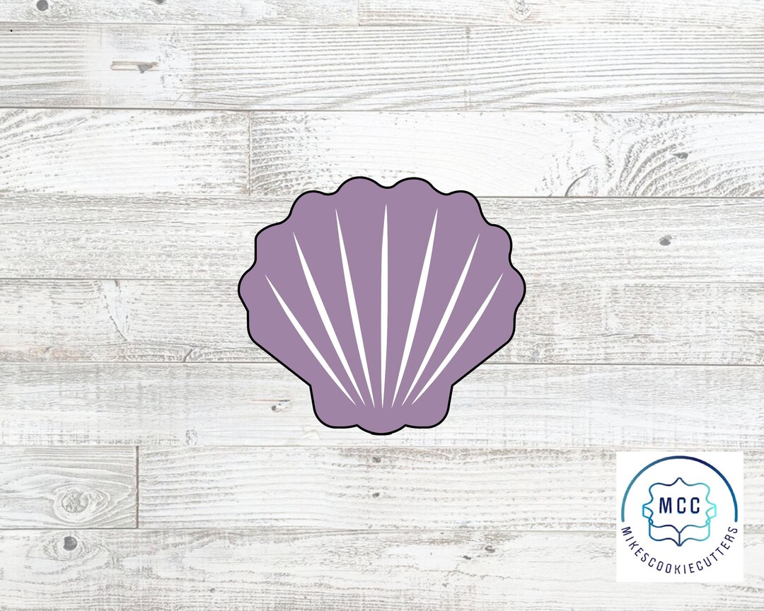 Seashell Sea Shell Cookie Cutter - Etsy