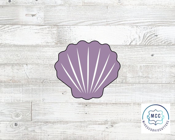 Seashell Sea Shell Cookie Cutter - Etsy