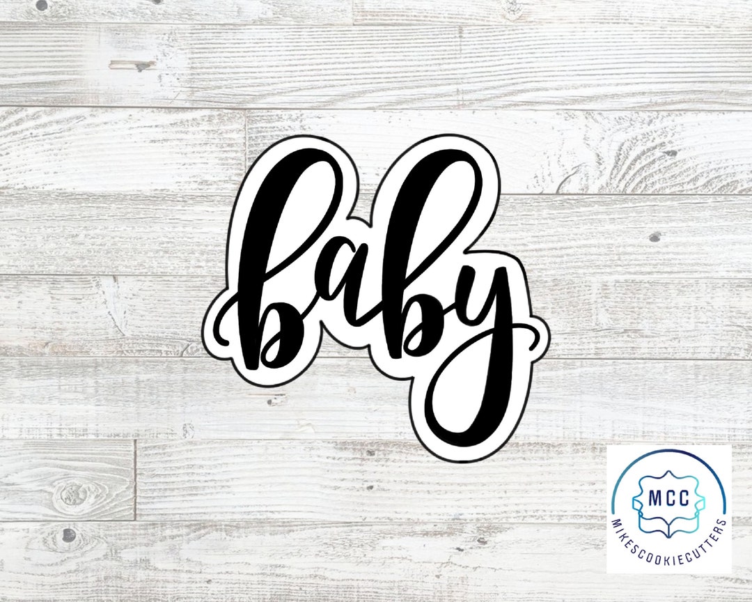 Baby Plaque Cookie Cutter or Stencil - Etsy