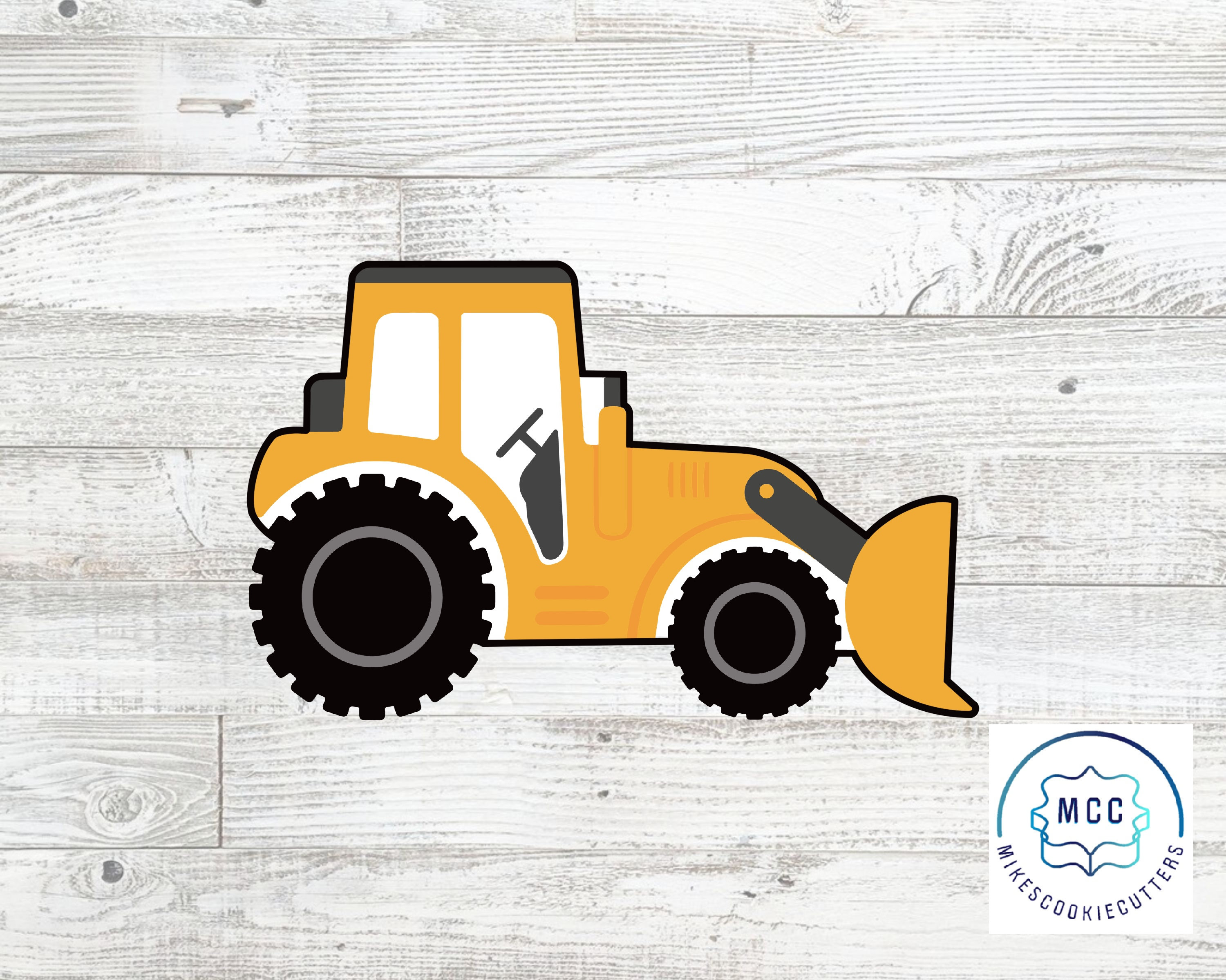 Bulldozer Construction Cookie Cutter - Etsy