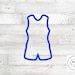 Wrestling Singlet Uniform Cookie Cutter - Etsy