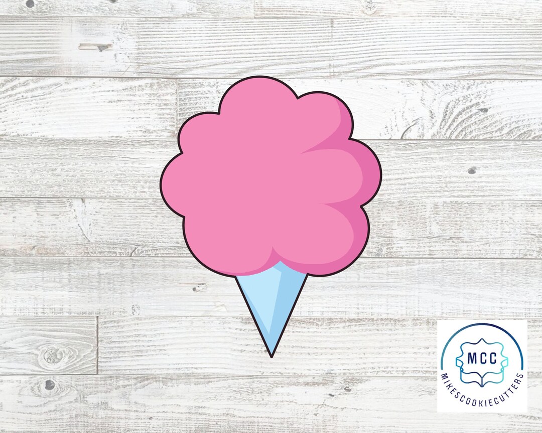 Circus Carnival Cotton Candy Cookie Cutter - Etsy