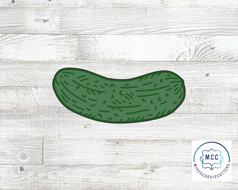 Pickle Cookie Cutter - Etsy