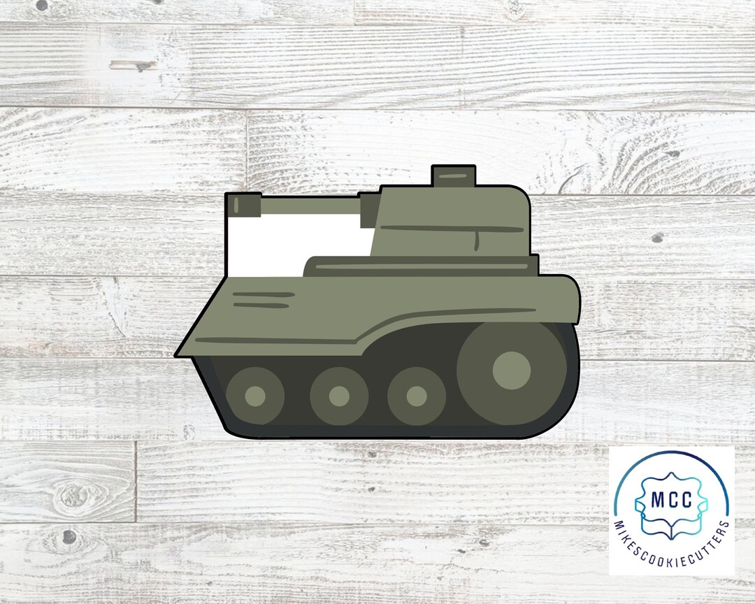 Military Tank Cookie Cutter - Etsy