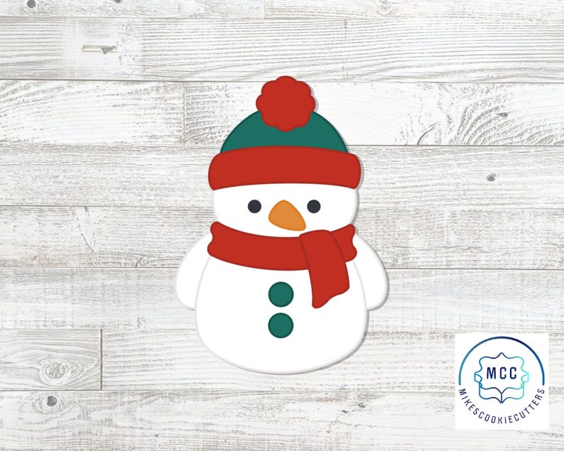 Snowman 2 Cookie Cutter - Etsy