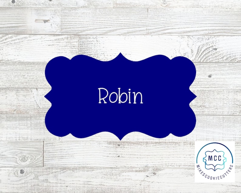 Plaque Cookie Cutter "robin" - Etsy