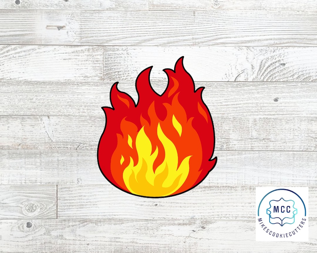 Flames Flame Fire Cookie Cutter - Etsy