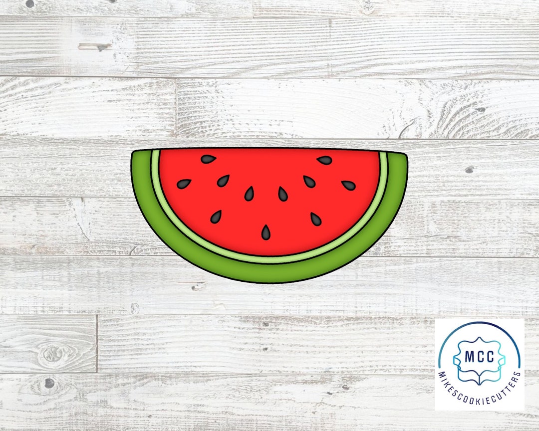 Watermelon Fruit 2 Cookie Cutter - Etsy