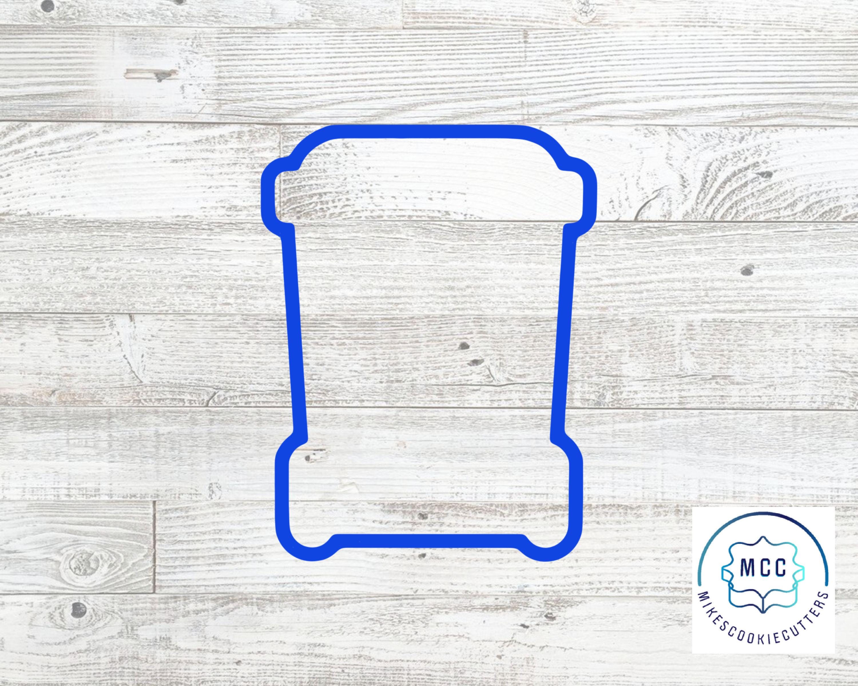 Trash Garbage Recycle Bin Can Cookie Cutter - Etsy