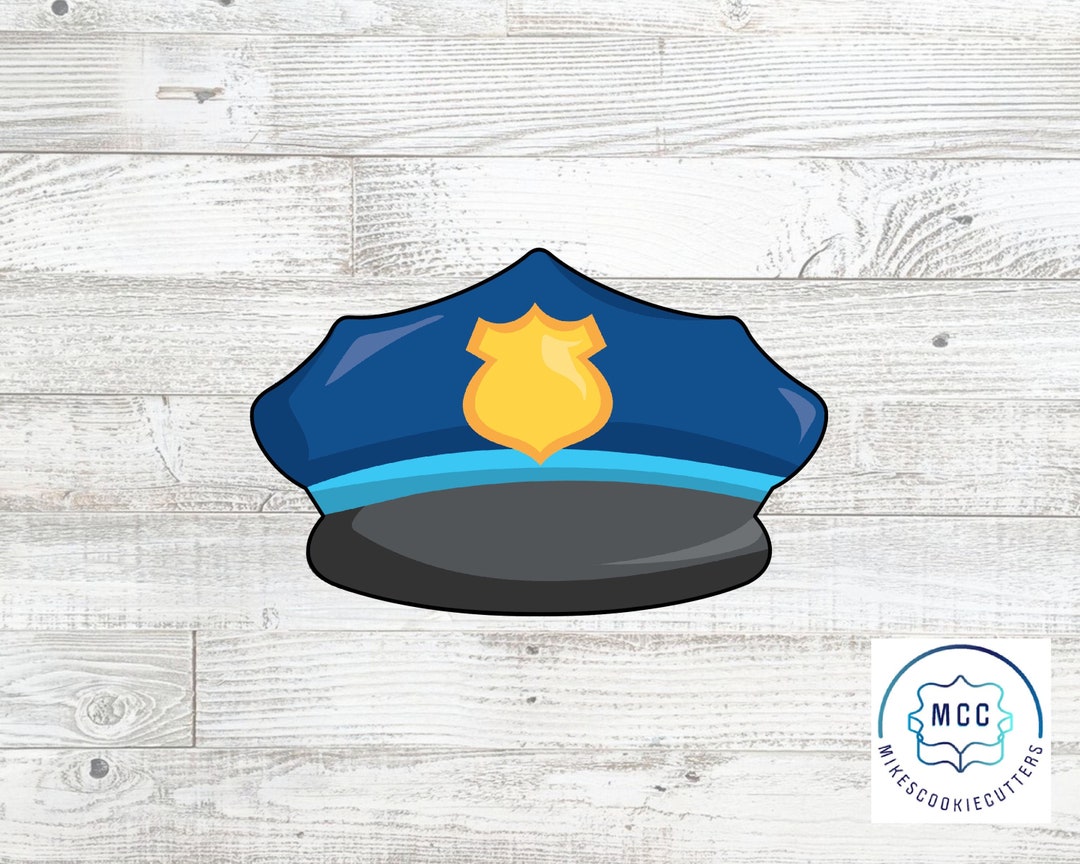 Police Policeman Cop Hat Cookie Cutter - Etsy