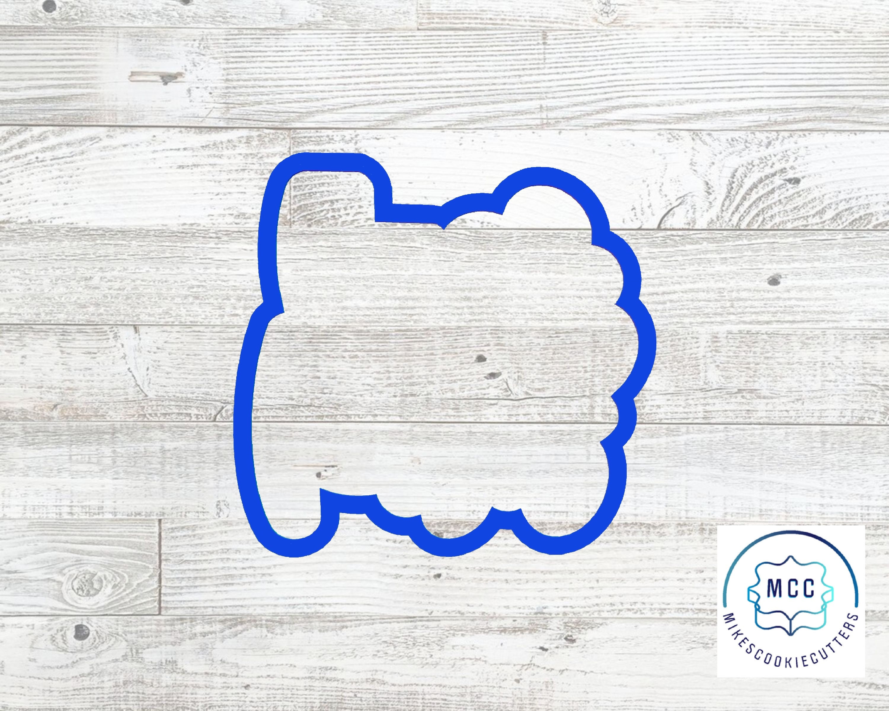 Hugs & Kisses Plaque Cookie Cutter - Etsy