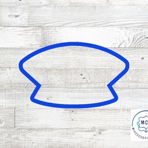 Nautical Captain Pilot Hat Cookie Cutter - Etsy