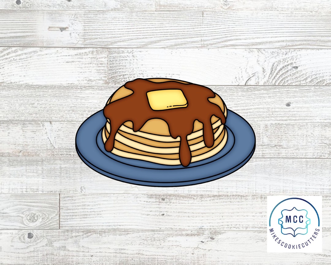Pancakes Cookie Cutter - Etsy