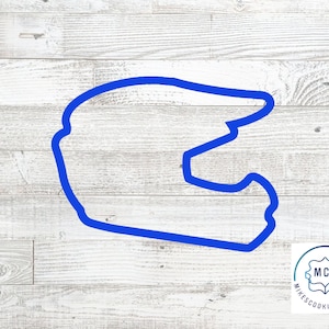 Motorcycle Motocross BMX Helmet Cookie Cutter - Etsy