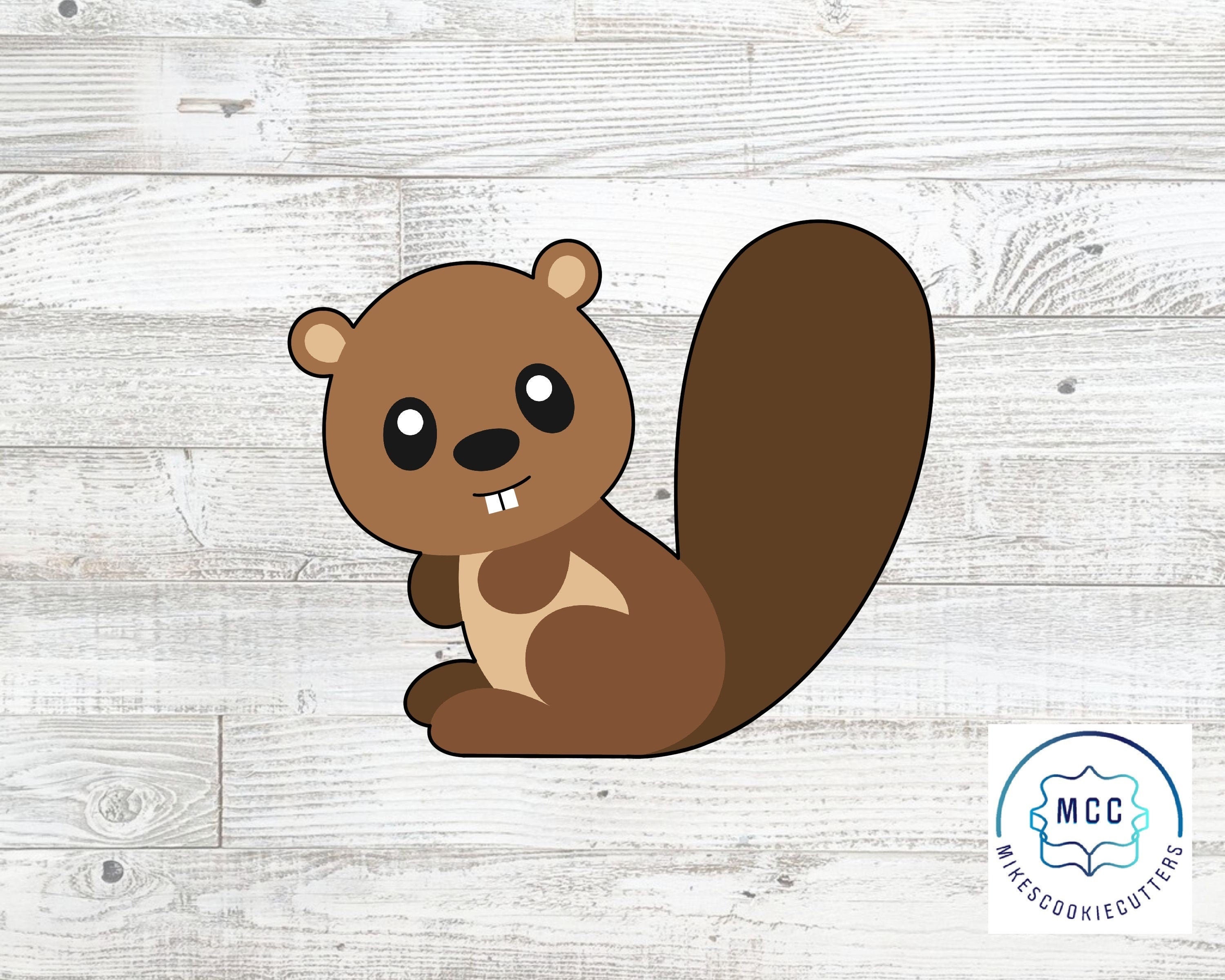 Woodland Beaver Cookie Cutter - Etsy