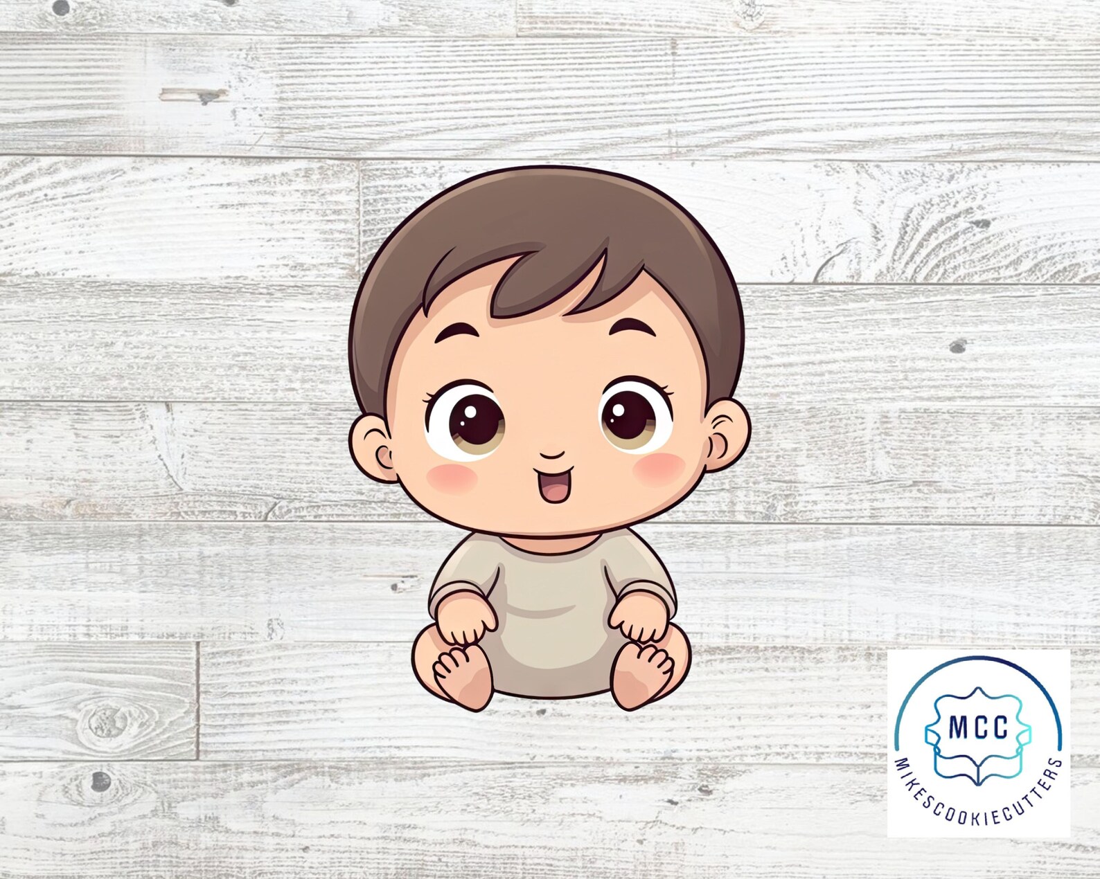 Sitting Baby Cookie Cutter - Etsy