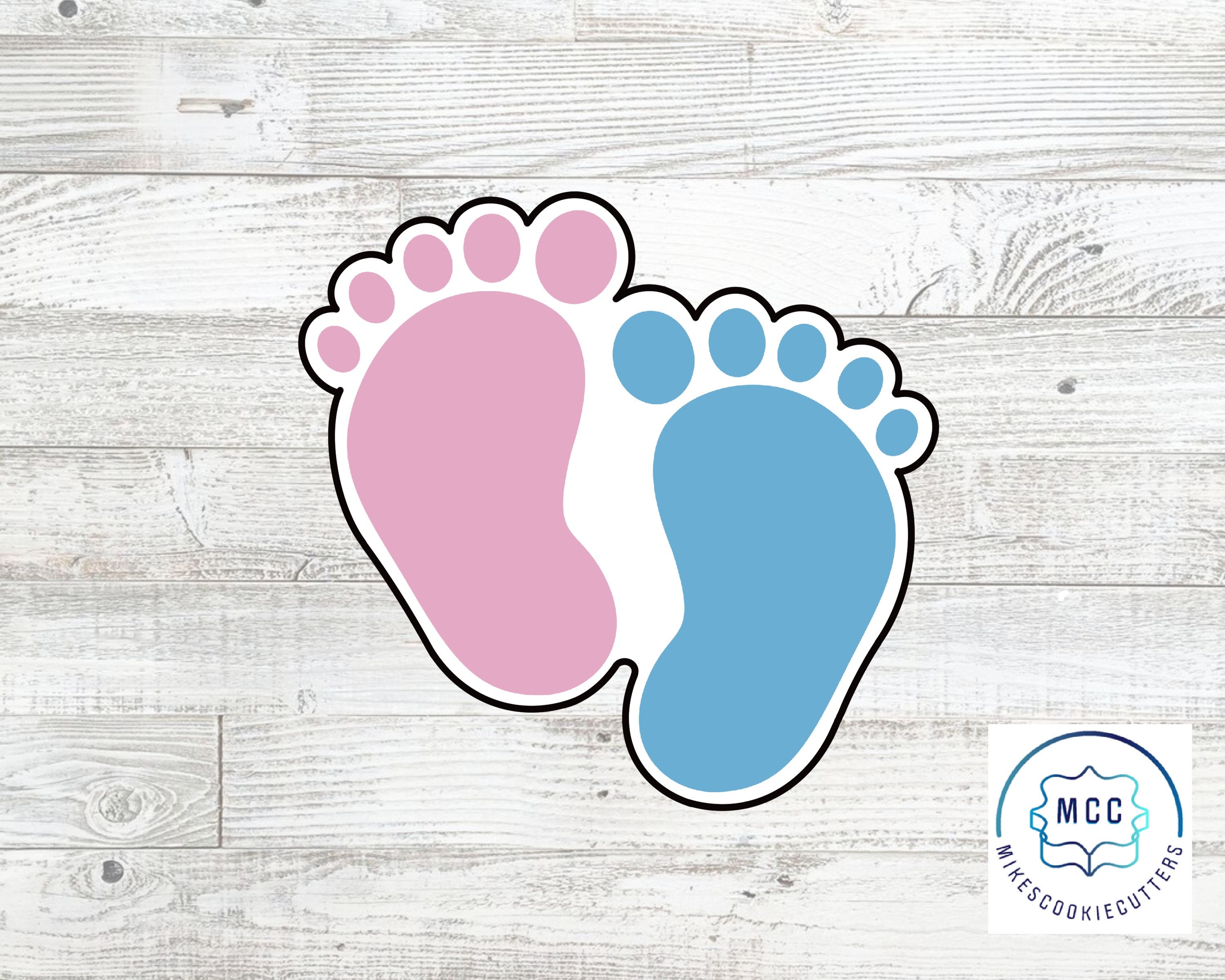 Baby Foot Print Cookie Cutter - Etsy