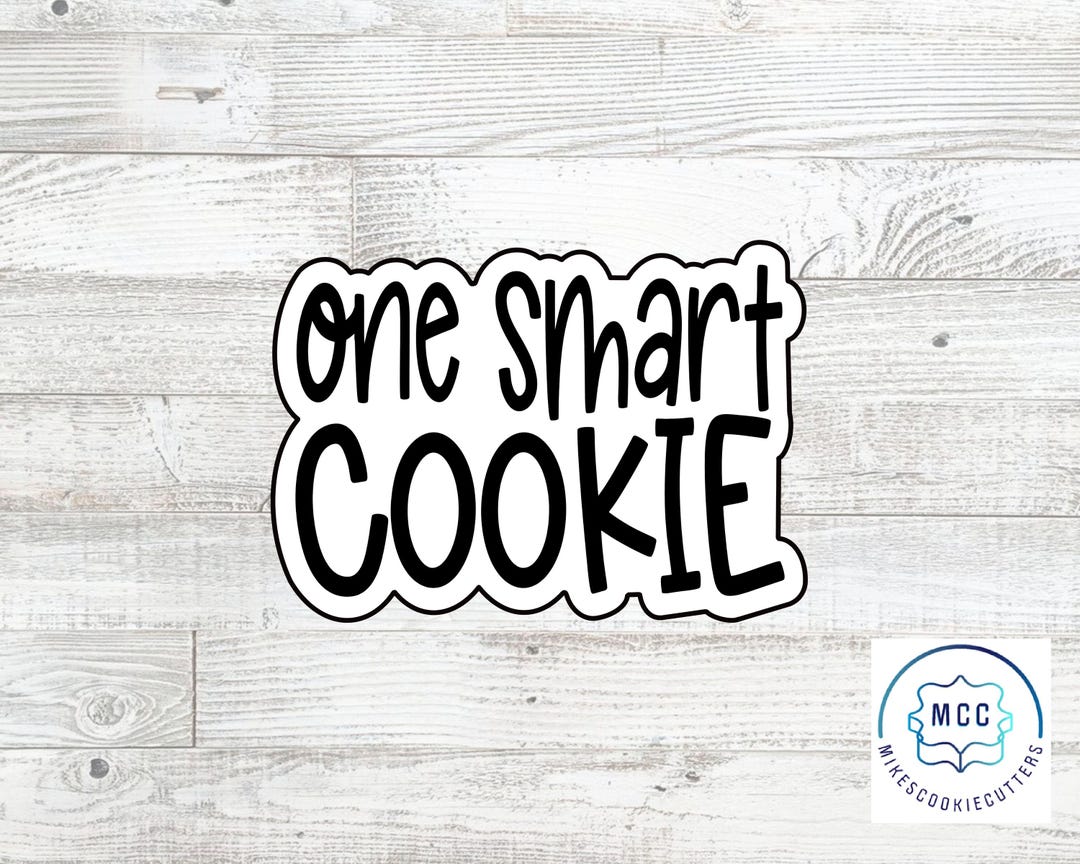 One Smart Cookie Back to School Cookie Cutter - Etsy