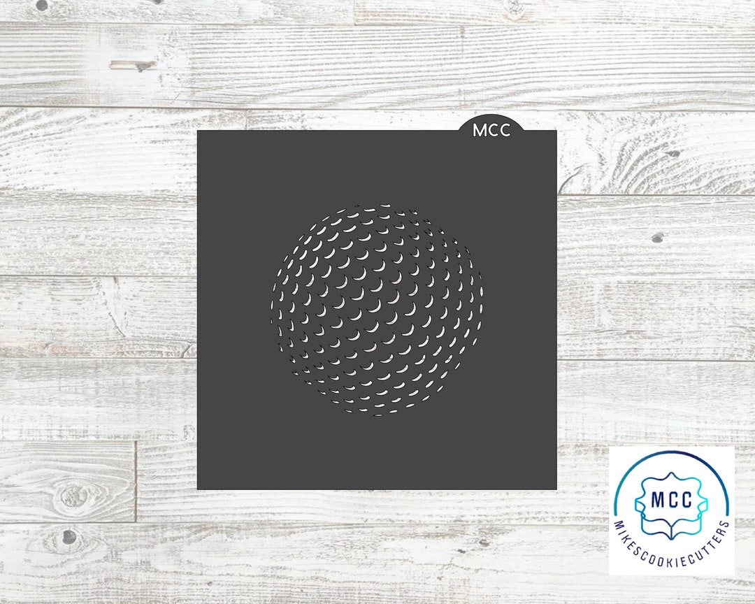 Large Golf Ball Texture Stencil - Etsy