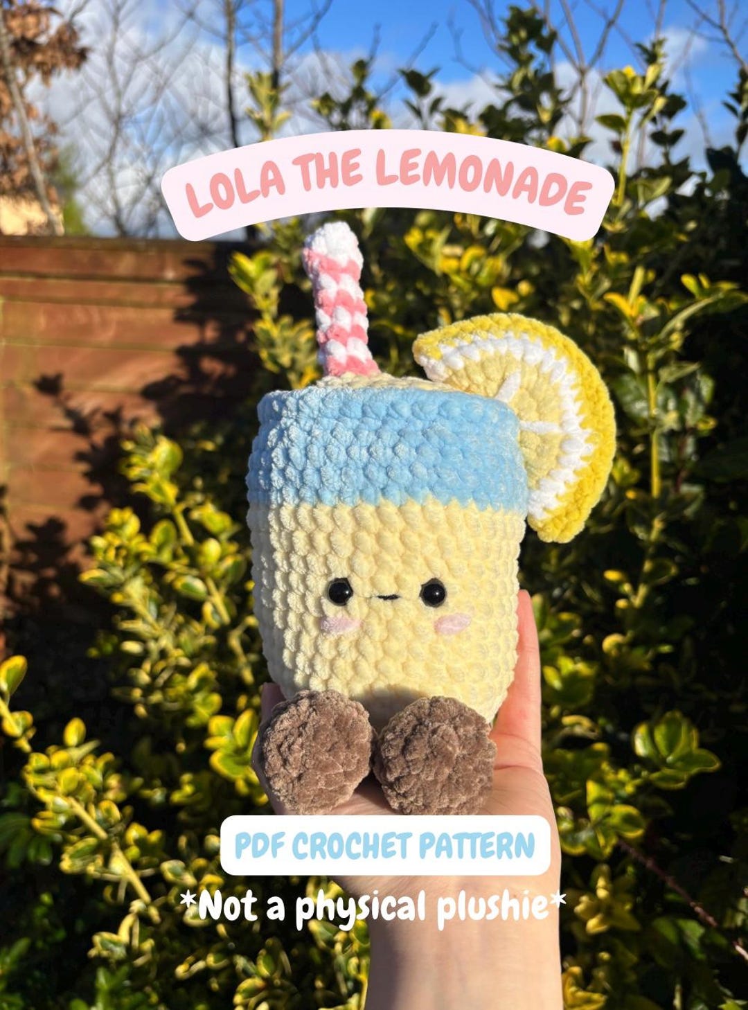Lola the Lemonade Crochet Pattern: US Terminology (PDF Digital Download ...