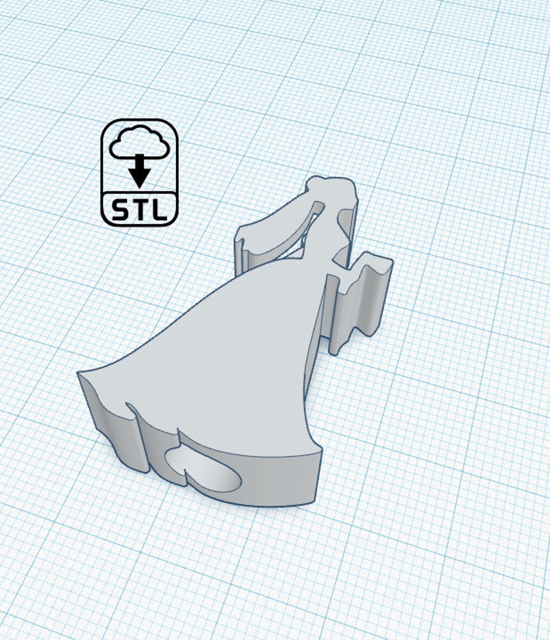 Mansion Bride Straw Topper STL Download for 3D Printing, Straw Buddies ...