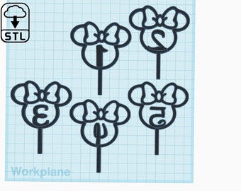 Thanksgiving Cupcake Topper STL Download for 3D Printing, Tabletop ...