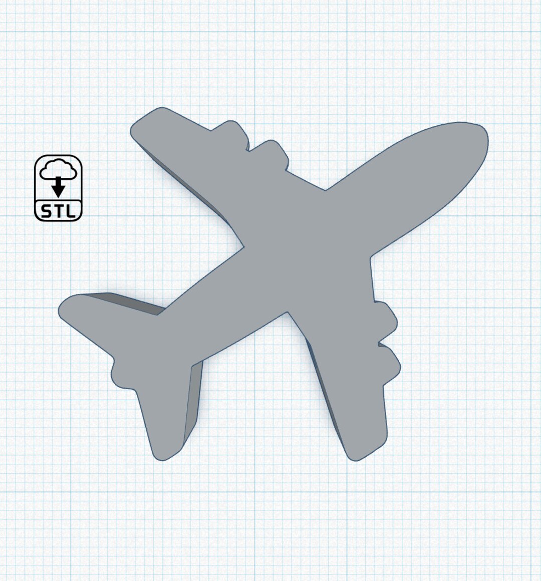 Airplane Straw Topper STL Download for 3D Printing, Staw Buddies STL - Etsy
