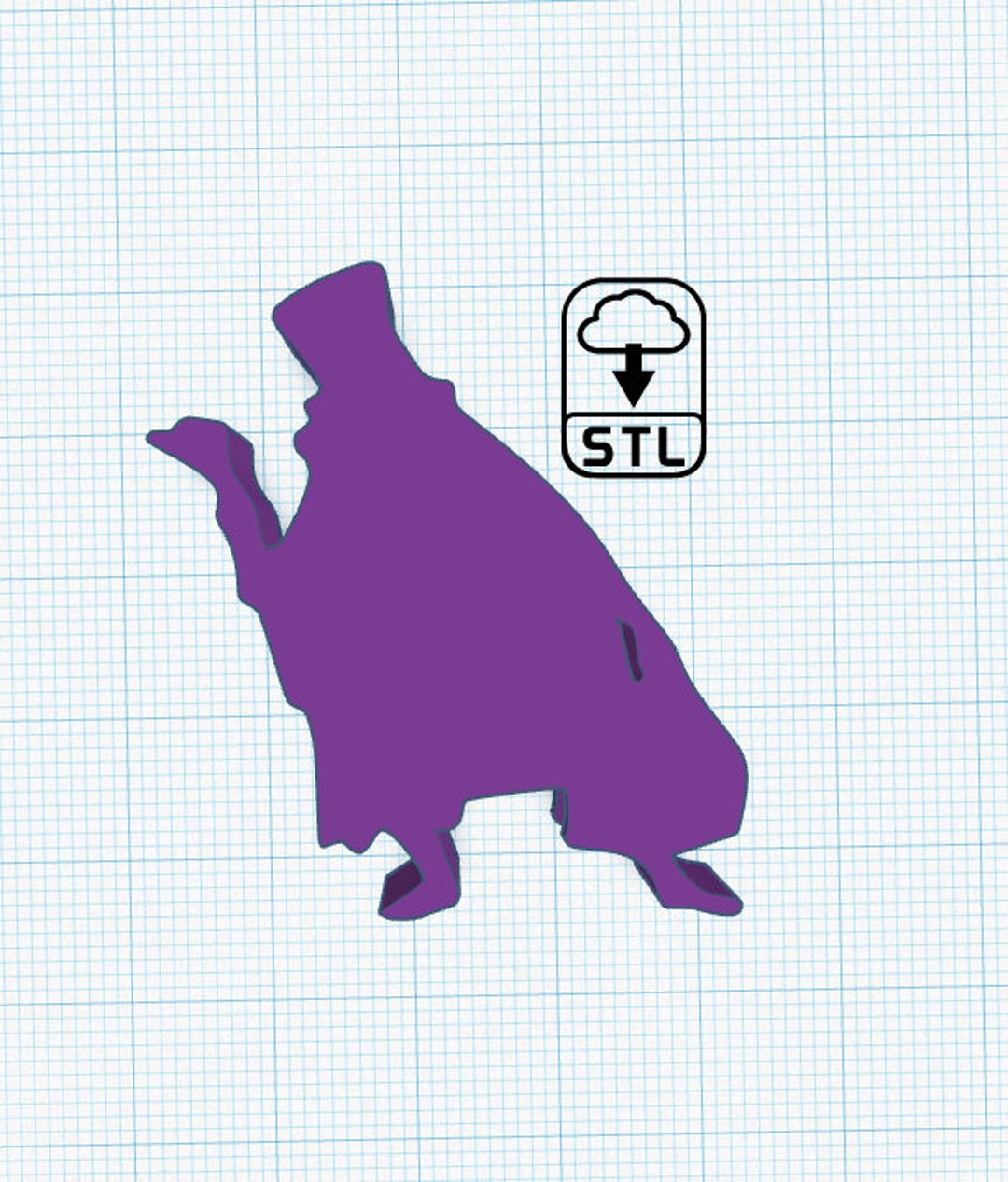 Hitching Ghost Straw Topper STL Download for 3D Printing, Straw Buddies ...