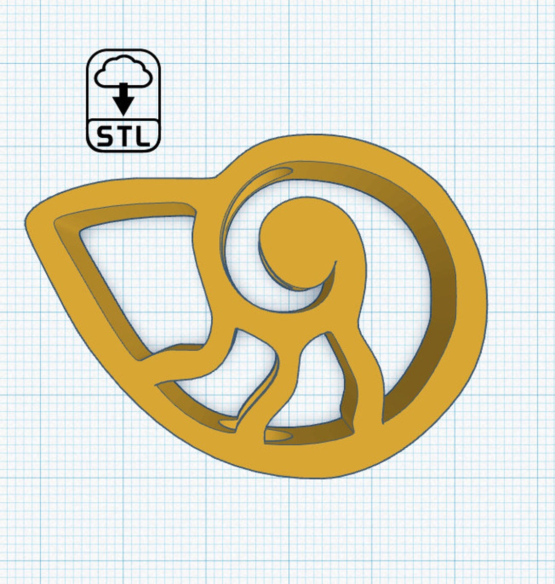 Sea Shell Straw Topper STL Download for 3D Printing, Staw Buddies STL ...