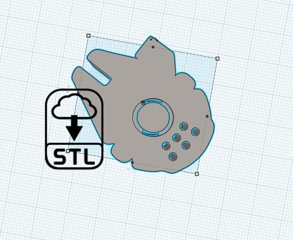 Falcon Straw Topper STL Download for 3D Printing Staw Buddies - Etsy