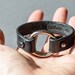 BDSM DOM Bracelet Master Leather Bracelet Personalized SIR - Etsy Norway