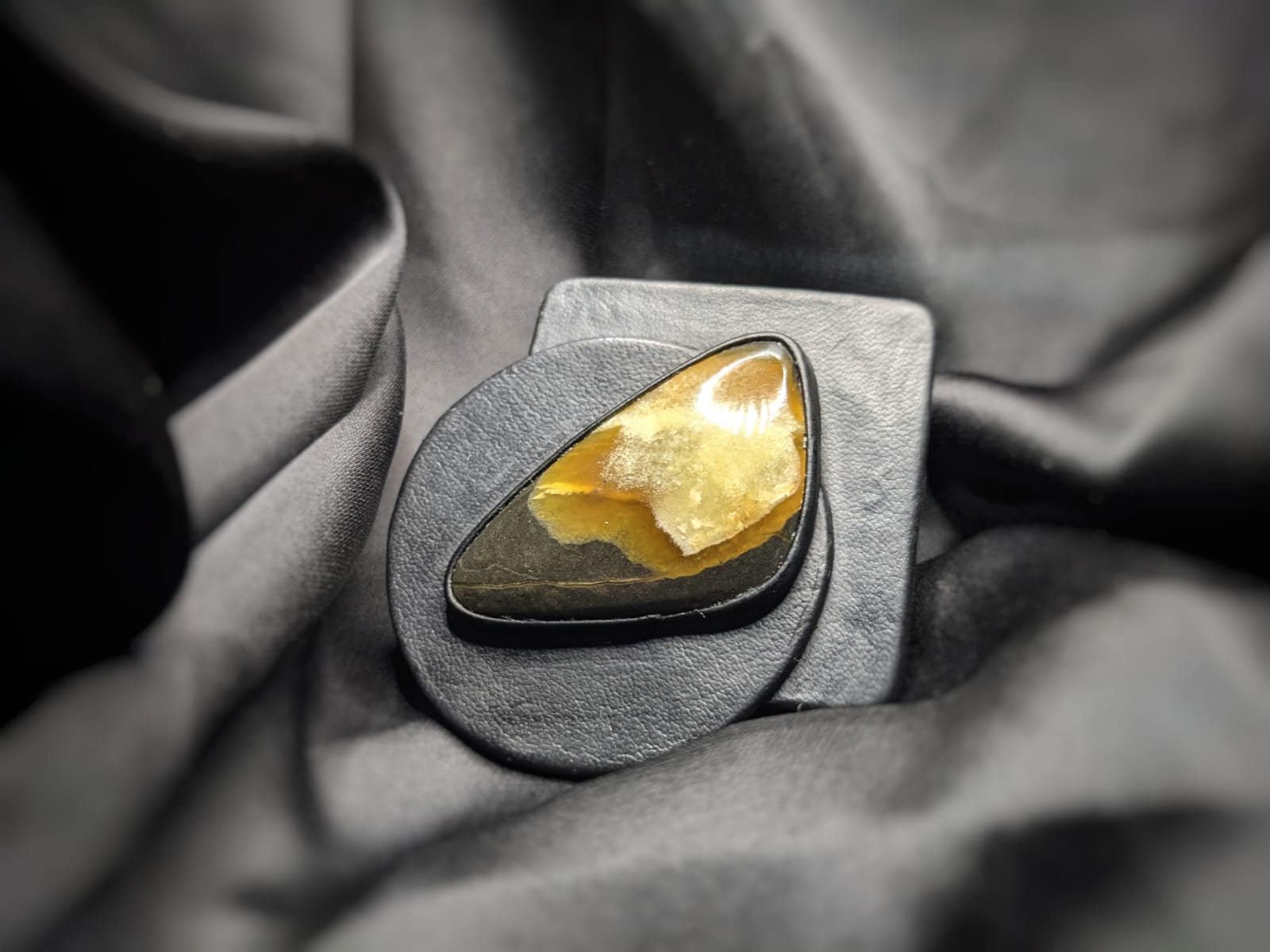 Buy Leather Pendant and Brooch Transformer With Symbircite. Online in ...