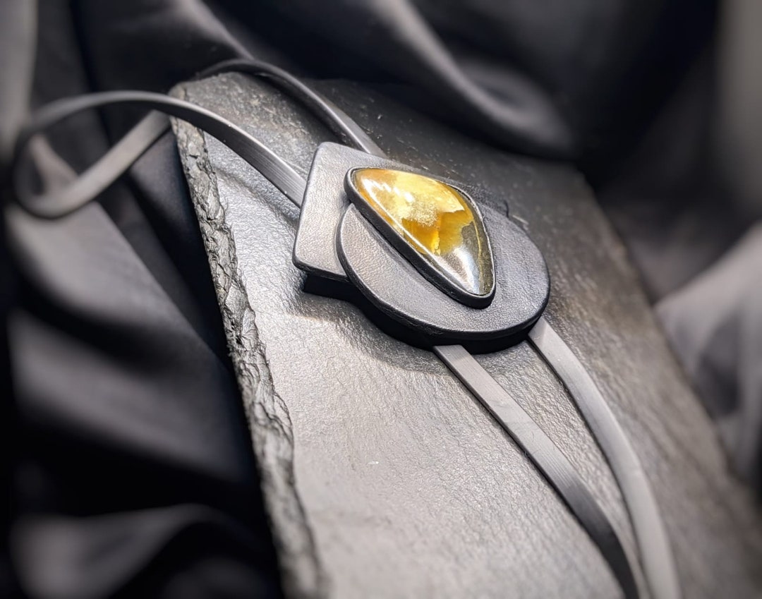 Leather Pendant and Brooch Transformer With Symbircite. - Etsy