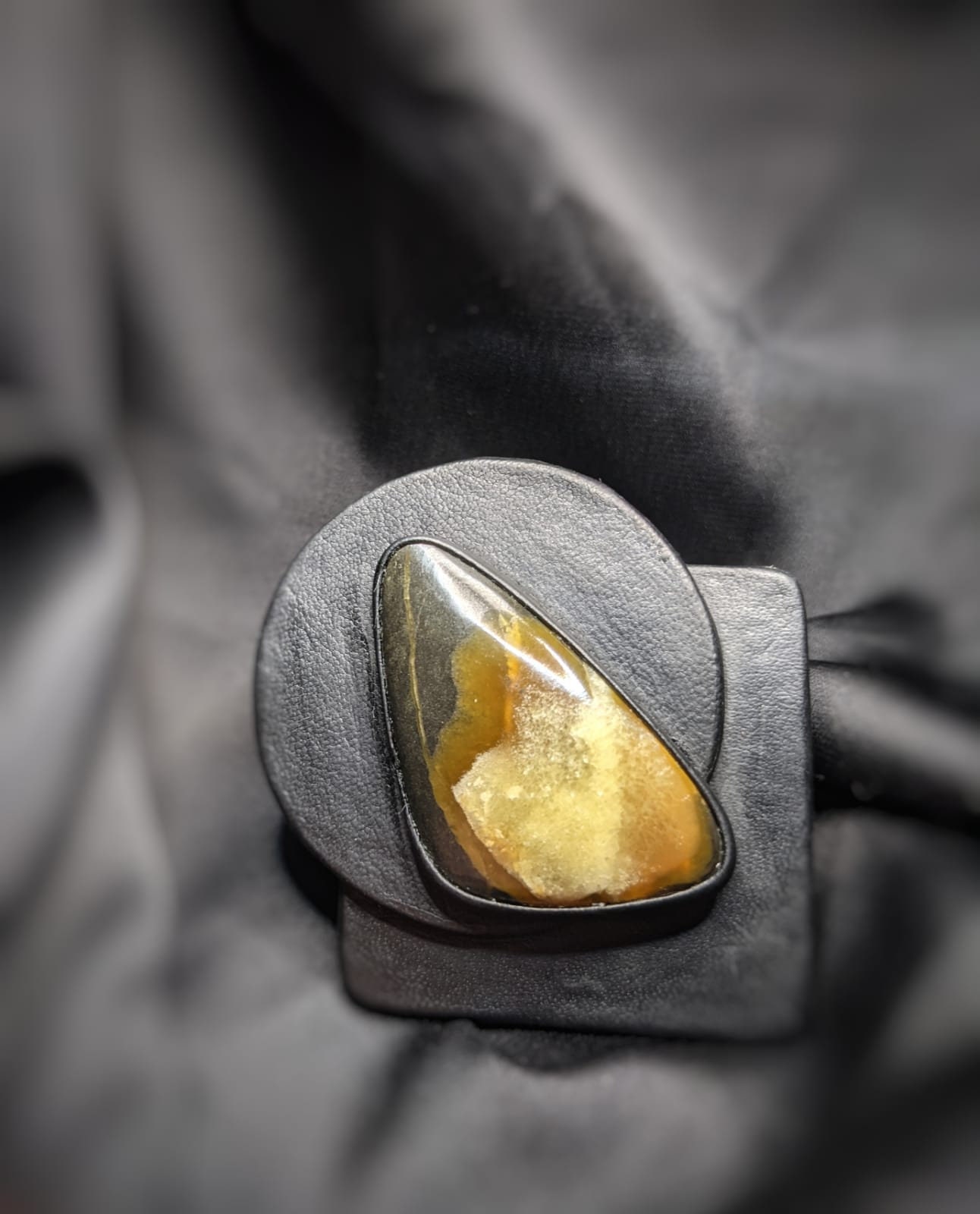 Buy Leather Pendant and Brooch Transformer With Symbircite. Online in ...