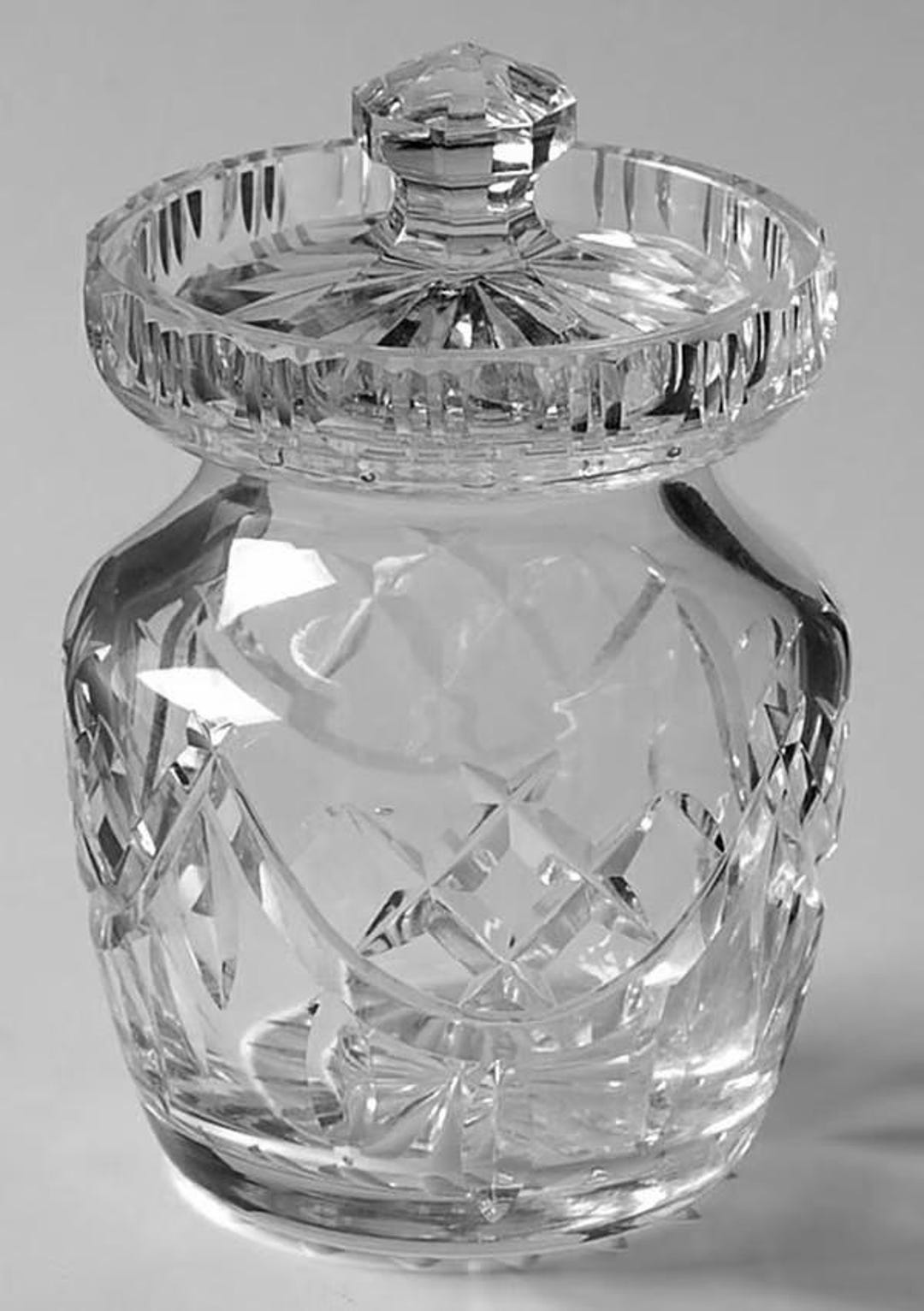 Waterford Crystal Jam & Jelly Jar 4.5" With Lid - Etsy