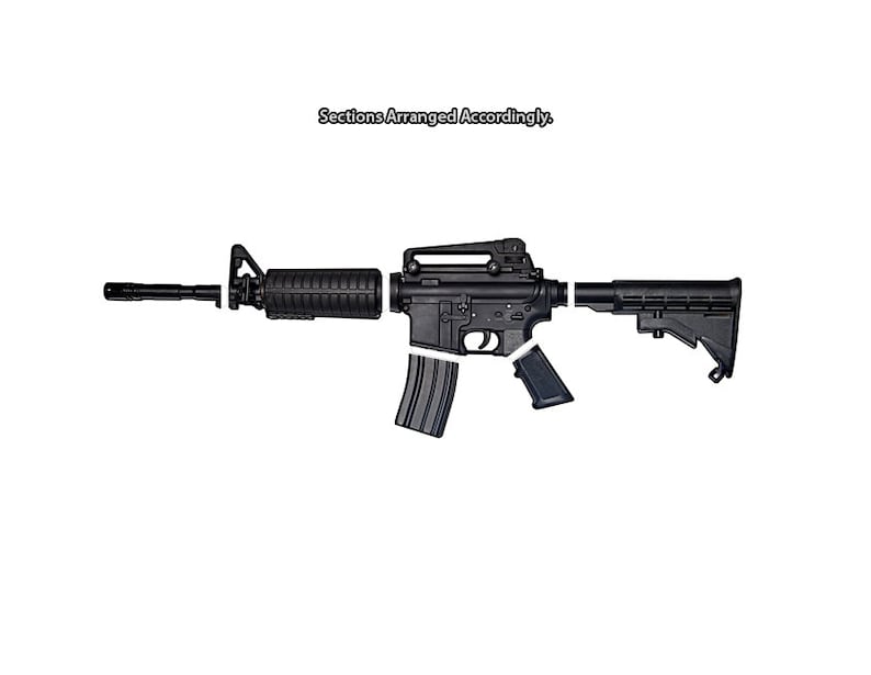 DIY Life Size M4/ AR-15 Rifle Cut Out *digital Download* - Etsy